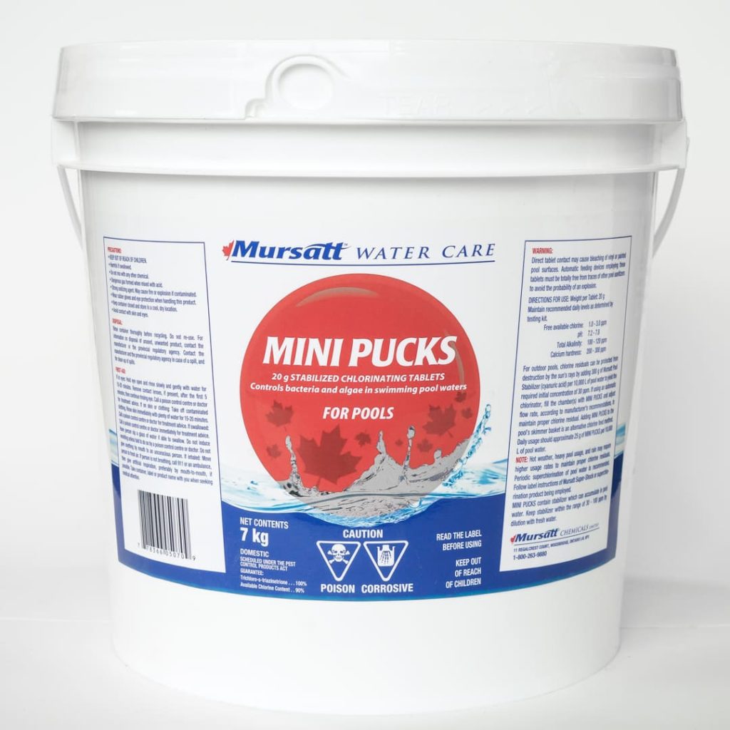 Mini Pucks 7Kg - Backyard Pool & Spa